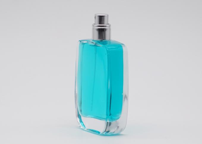 Round Shape Glass Perfume Spray Bottles 50ml With Black Snap On Perfume ...