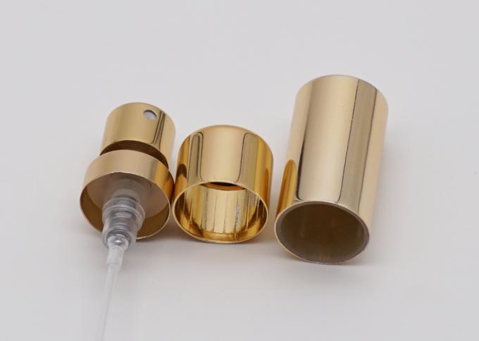 15 / 400 Aluminum Spray Cover Crimp Spray Pump Atomizer For Perfume Bottle