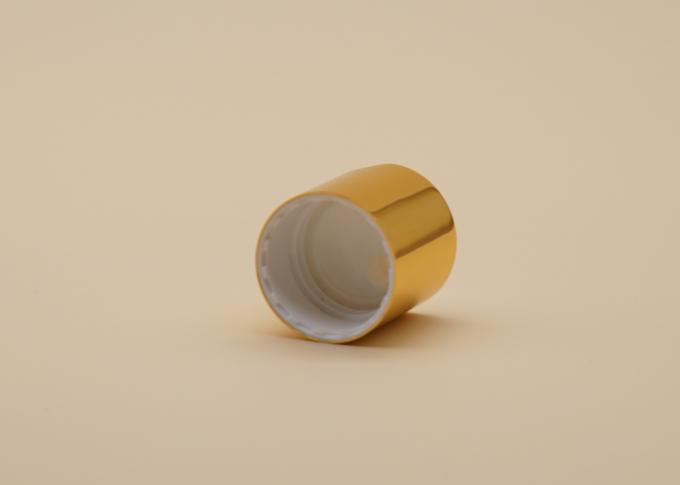 24 / 410 Aluminium Disc Top Cap Press Cap White Plastic Inside Easy ...