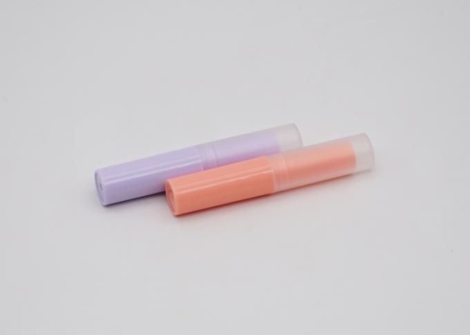 Beauty Package Slim Lip Balm Tubes 3.5g PP Pink Lip Balm Container
