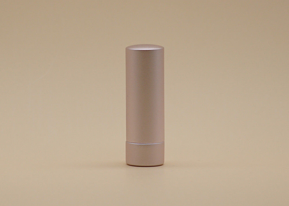 Pale Pink Rose Color Cosmetic Lipstick Containers Metallic Simple Sense ...