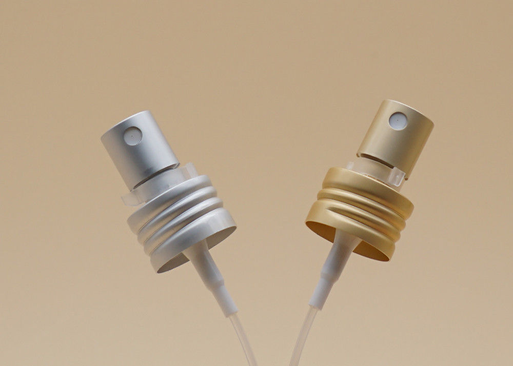 Clip Type Mist Sprayer Pump , Aluminum Fine Mist Sprayer Silver / Gold ...