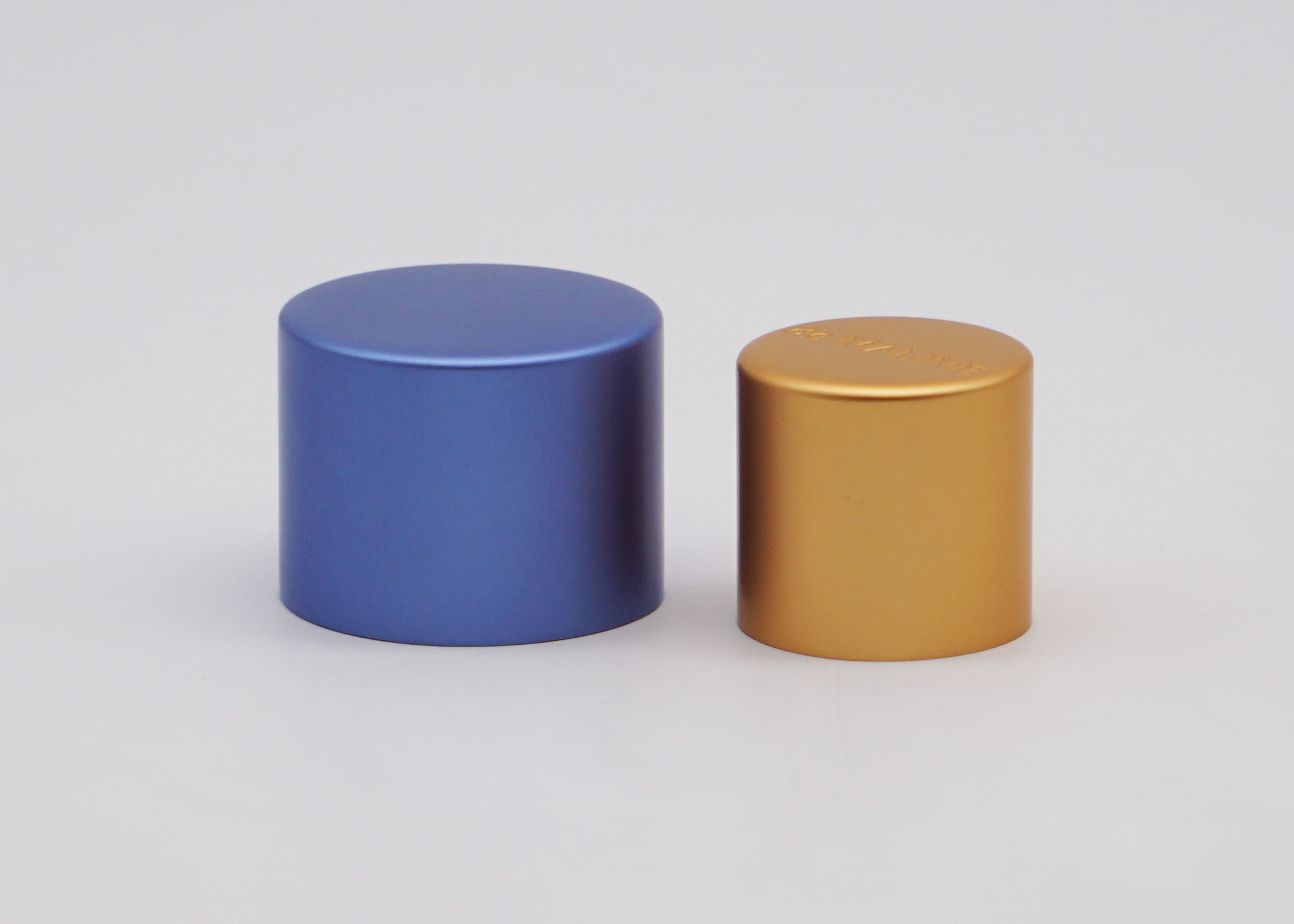 Personalized Spill Proof Embossed Aluminum Perfume Bottle Caps