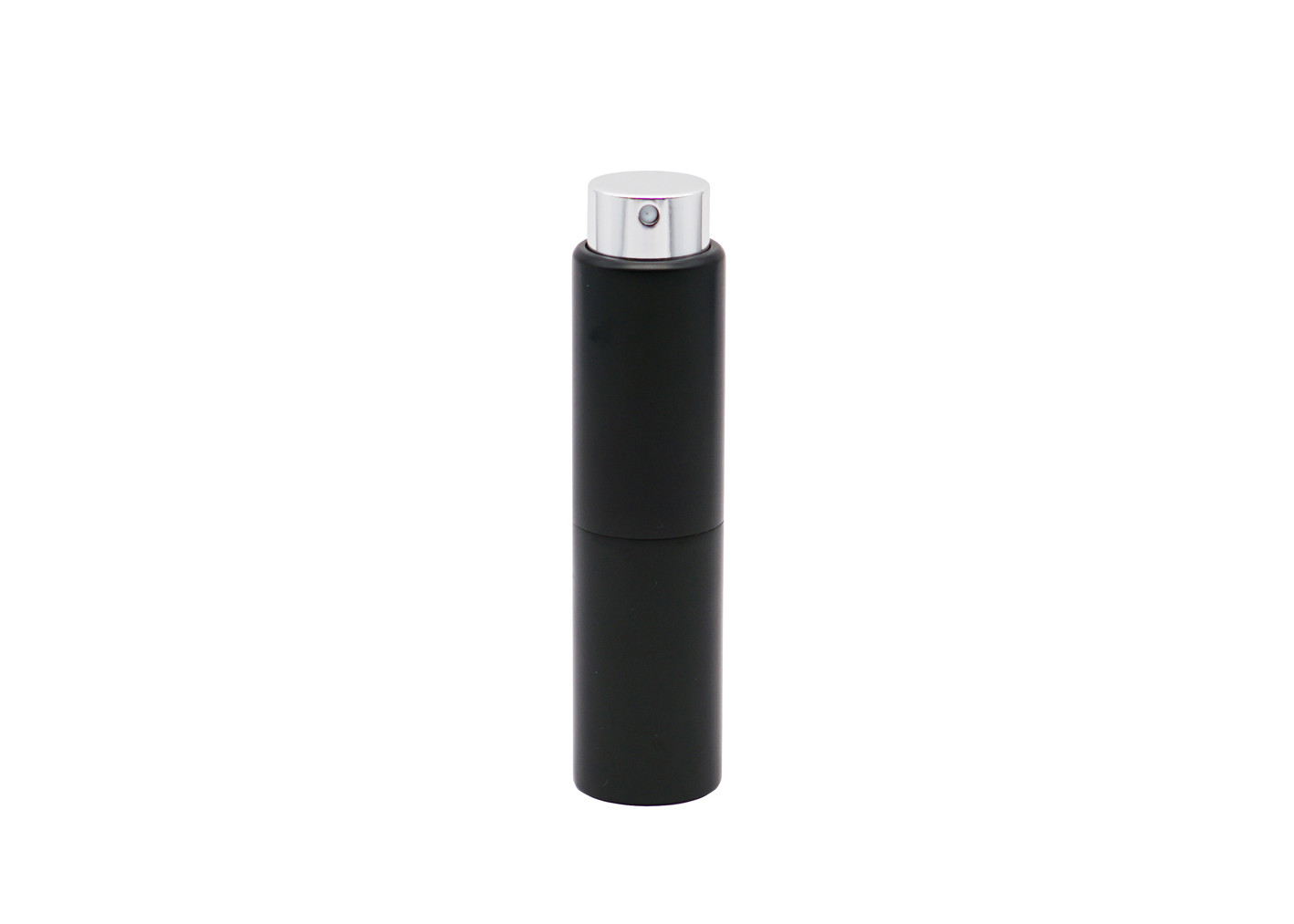 Twist Refillable 10ml Cosmetic Perfume Tester Bottle Cylinder Aluminum ...